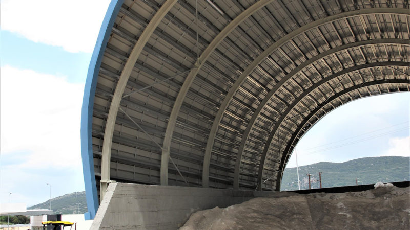 SALT CANOPY OF SNOW REMOVAL STATIONS - Theros Architects